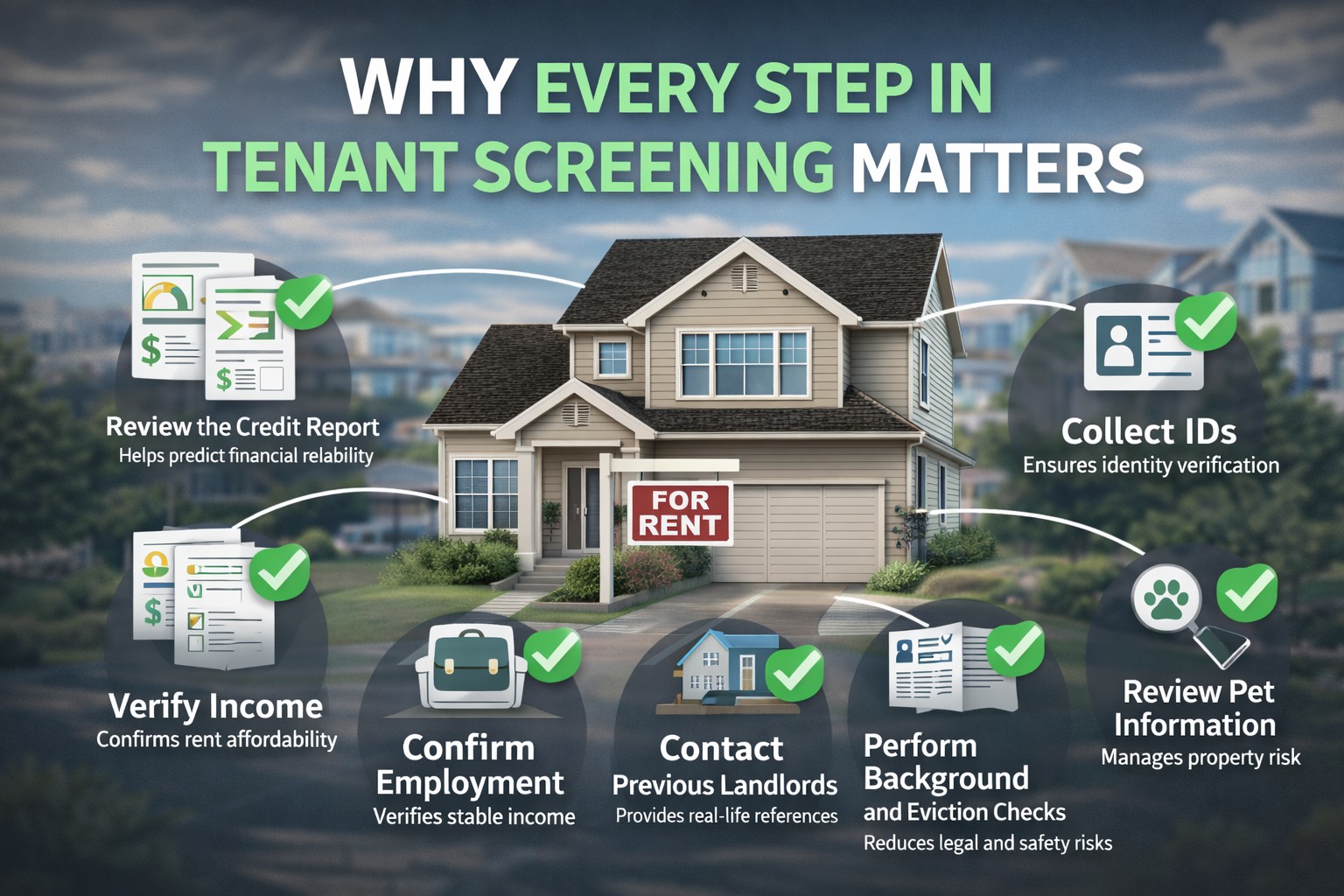 Why Every Step of Tenant Screening Matters for Landlords